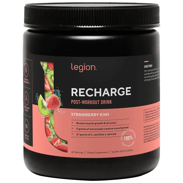Legion Recharge Athletics Post Workout Body Building Reviews